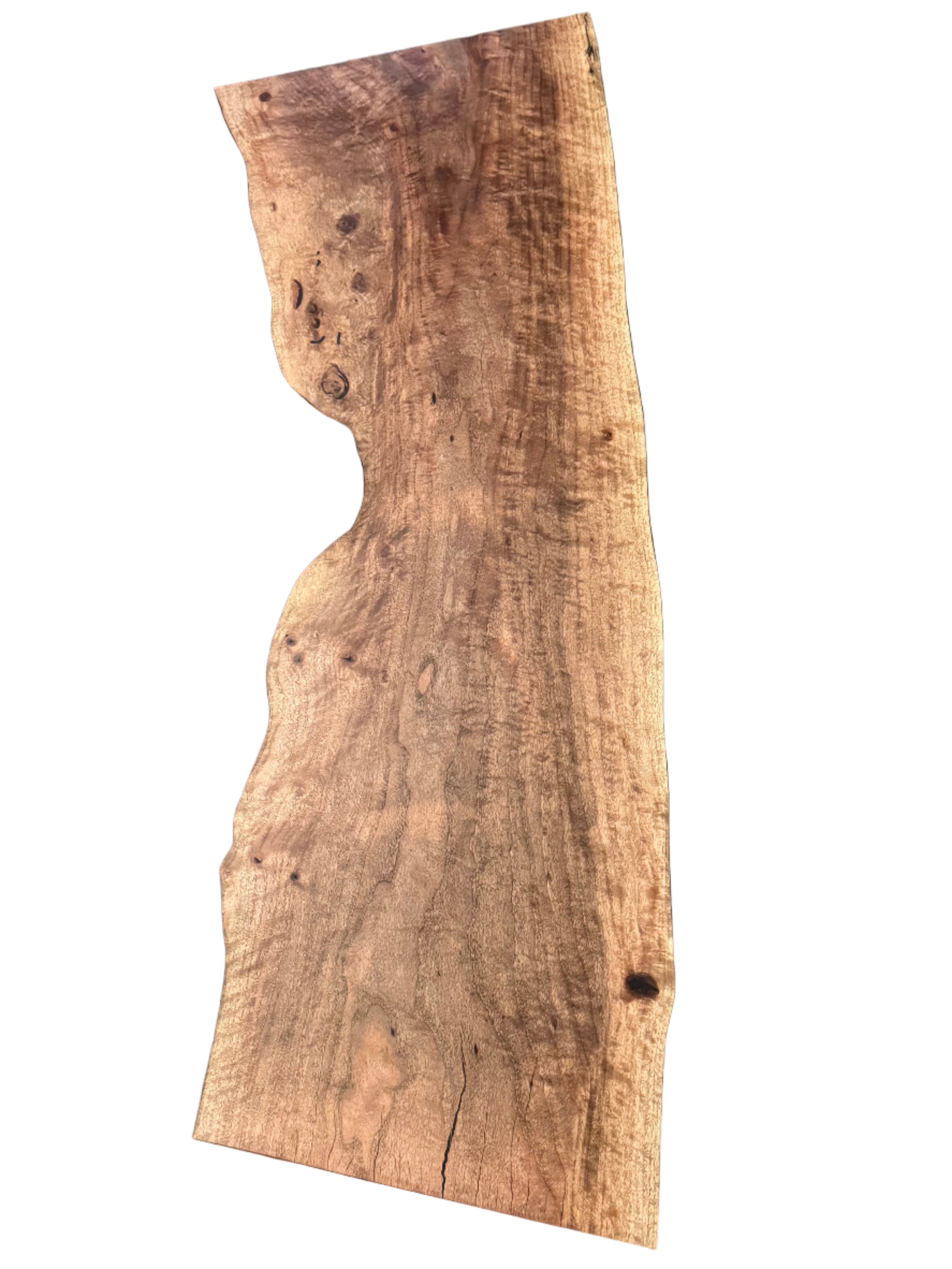Finished Bastogne Walnut Live Edge Slab Desktop – Peroba Reclaimed Wood ...